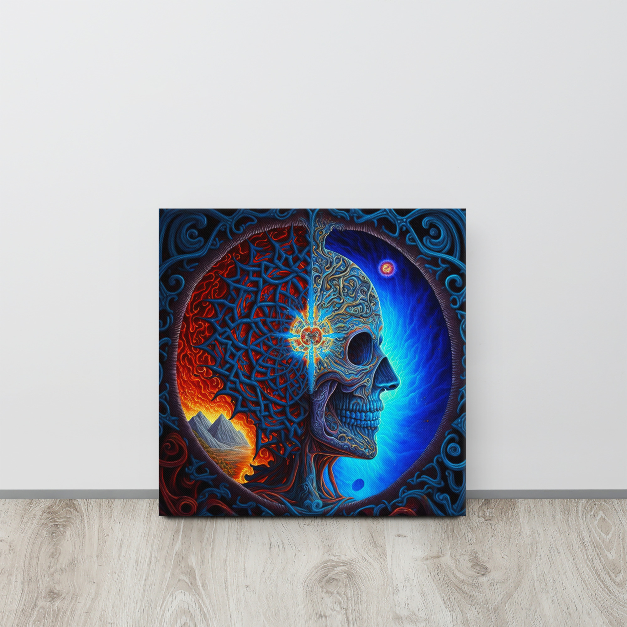 Where Two Worlds Meet - Thin Canvas Prints - Awaken The World