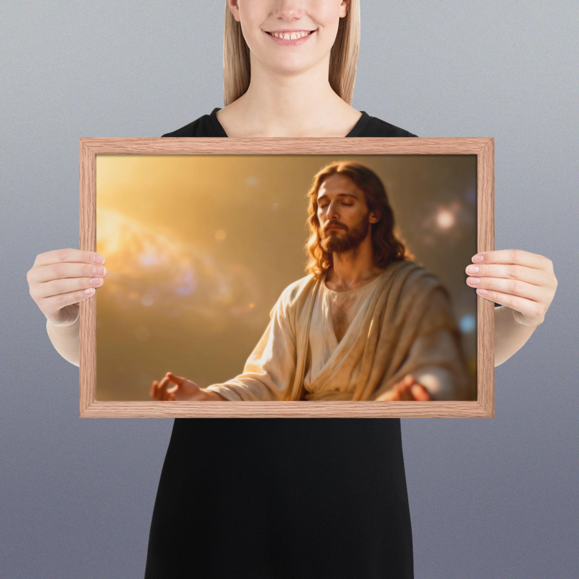 The One Appearing as a Guide - Framed Photo Paper Poster - Awaken The World